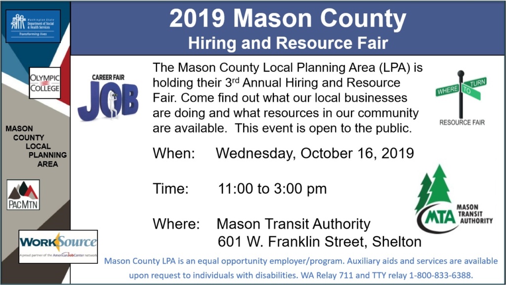 Job Fair – Mason Transit